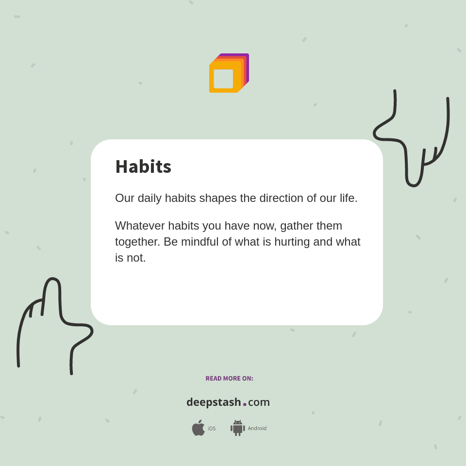Habits - Deepstash