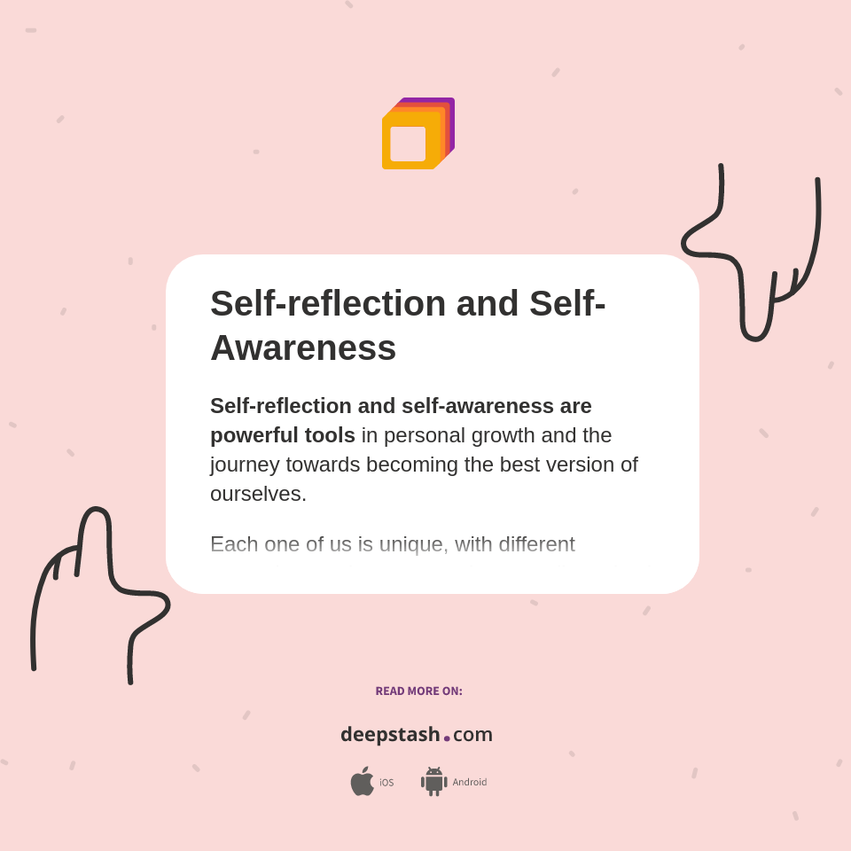 Self-reflection and Self-Awareness - Deepstash