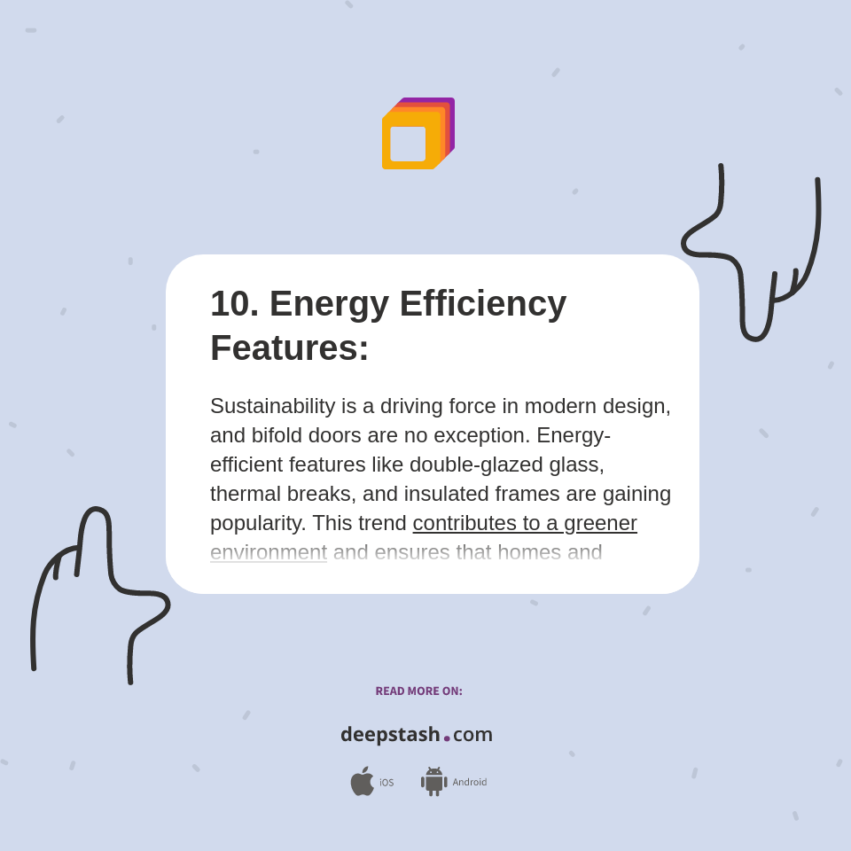 10. Energy Efficiency Features: - Deepstash