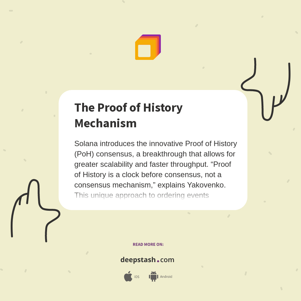 The Proof of History Mechanism - Deepstash