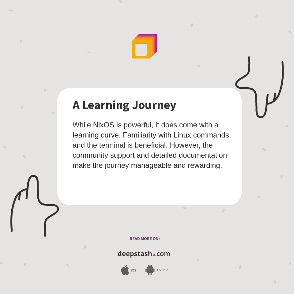 A Learning Journey - Deepstash