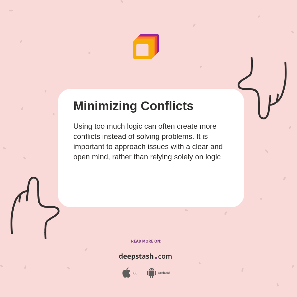 Minimizing Conflicts - Deepstash