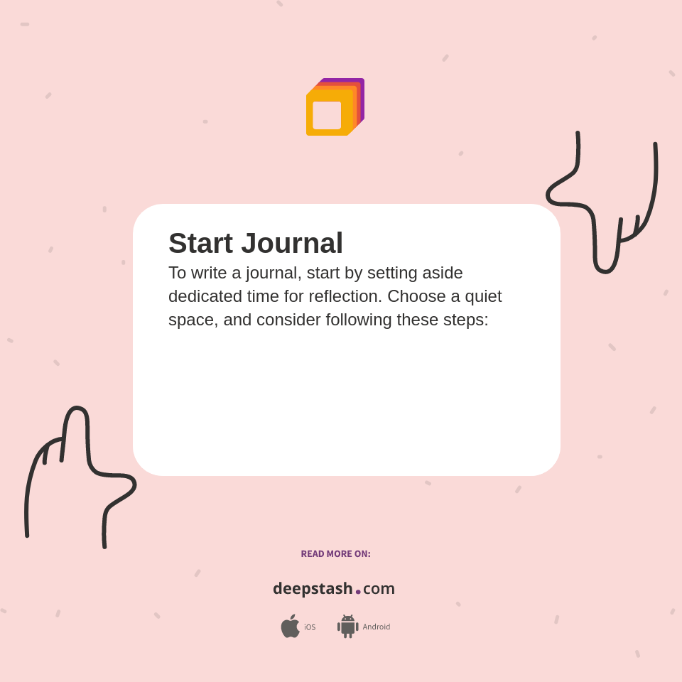 Start Journal - Deepstash