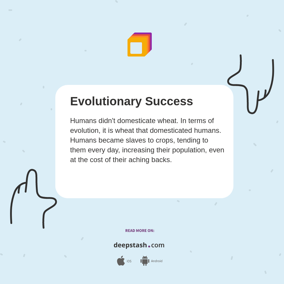 Evolutionary Success - Deepstash
