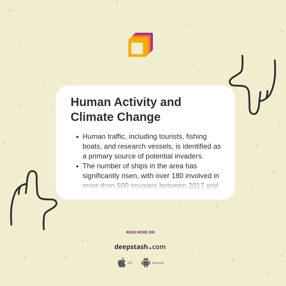 Human Activity and Climate Change - Deepstash