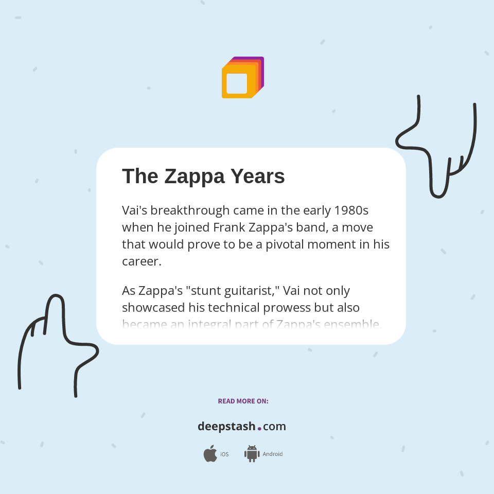 The Zappa Years - Deepstash