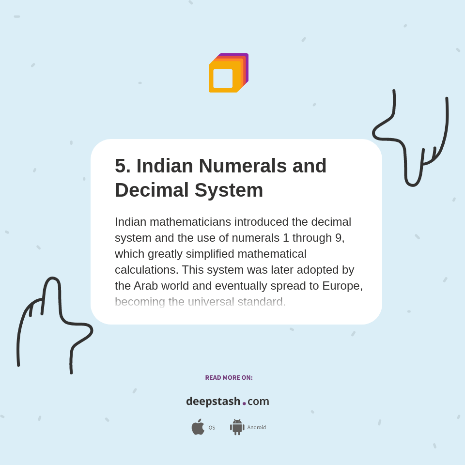 5. Indian Numerals and Decimal System - Deepstash