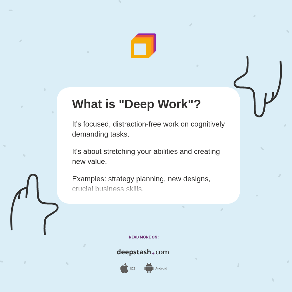 What is "Deep Work"? - Deepstash