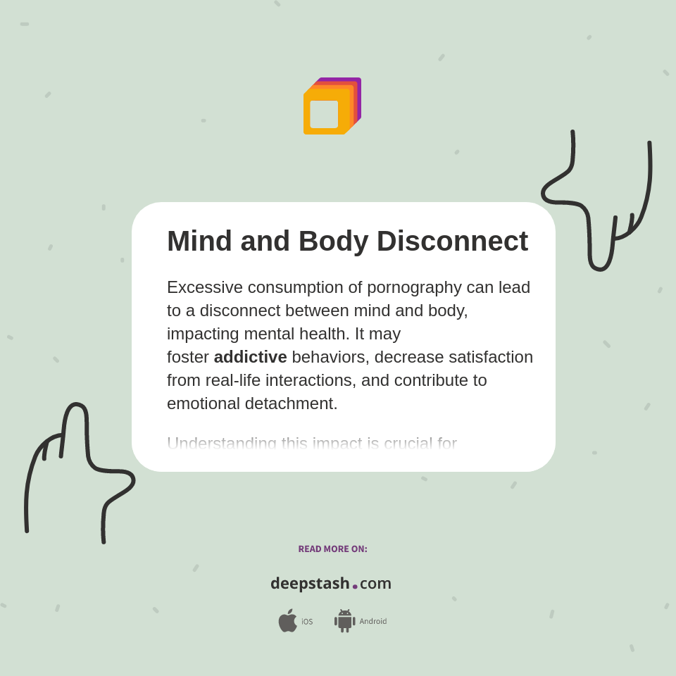 Mind and Body Disconnect - Deepstash Mind and Body Disconnect - Deepstash