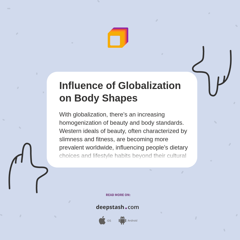 Influence of Globalization on Body Shapes - Deepstash