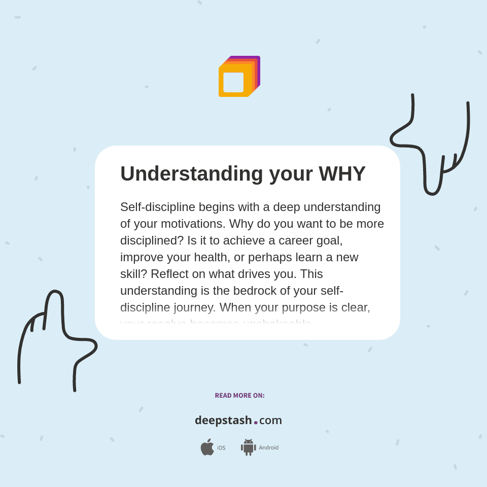 Understanding your WHY - Deepstash