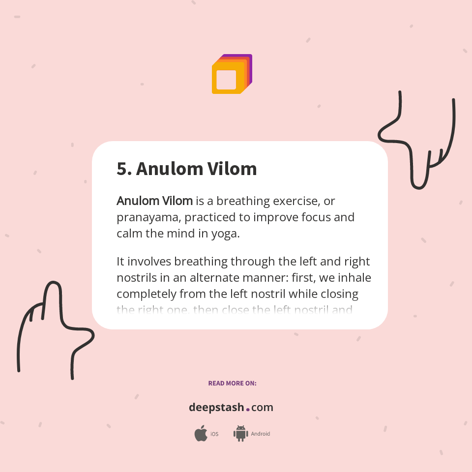 5. Anulom Vilom - Deepstash