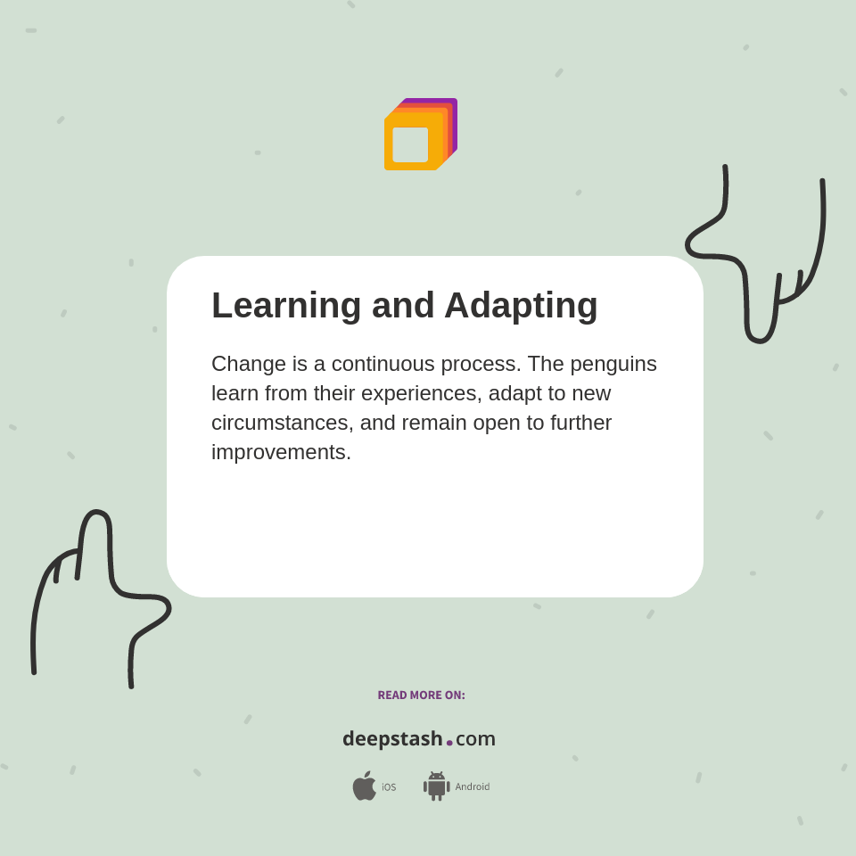 Learning and Adapting - Deepstash