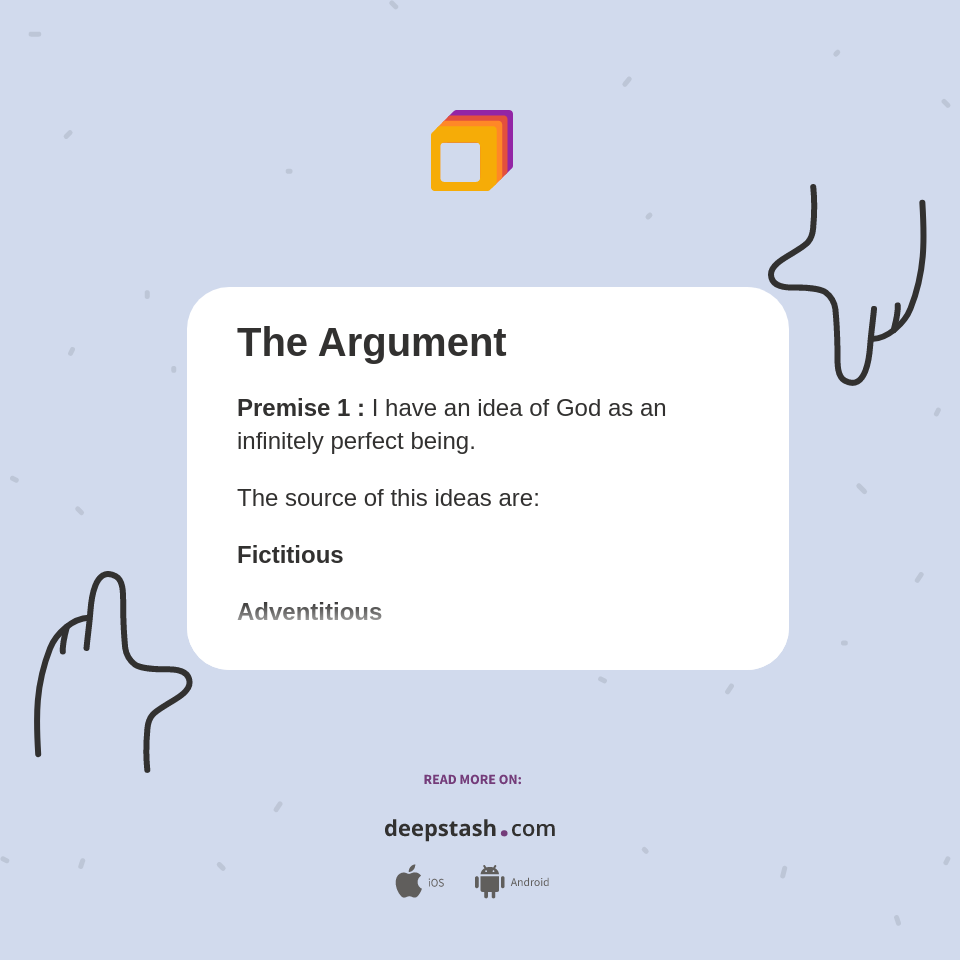 The Argument - Deepstash