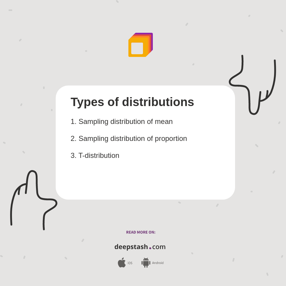 Types of distributions - Deepstash