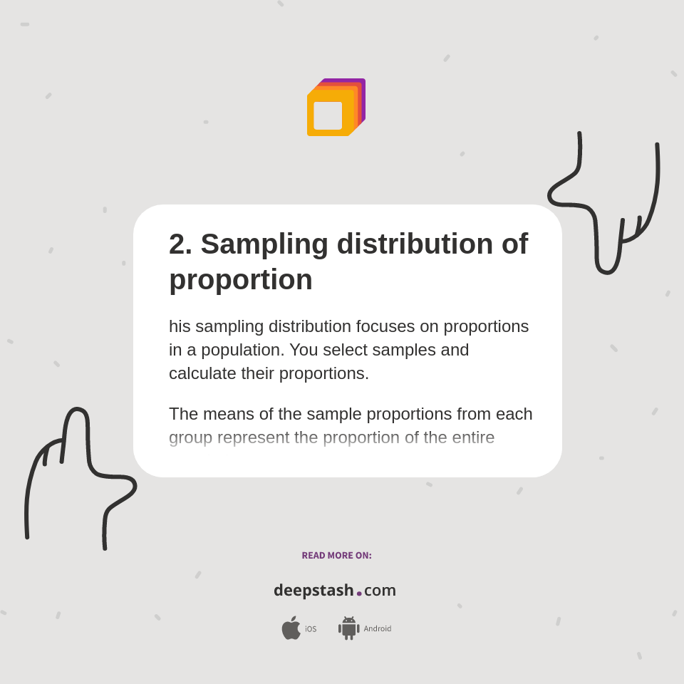 2 Sampling Distribution Of Proportion Deepstash