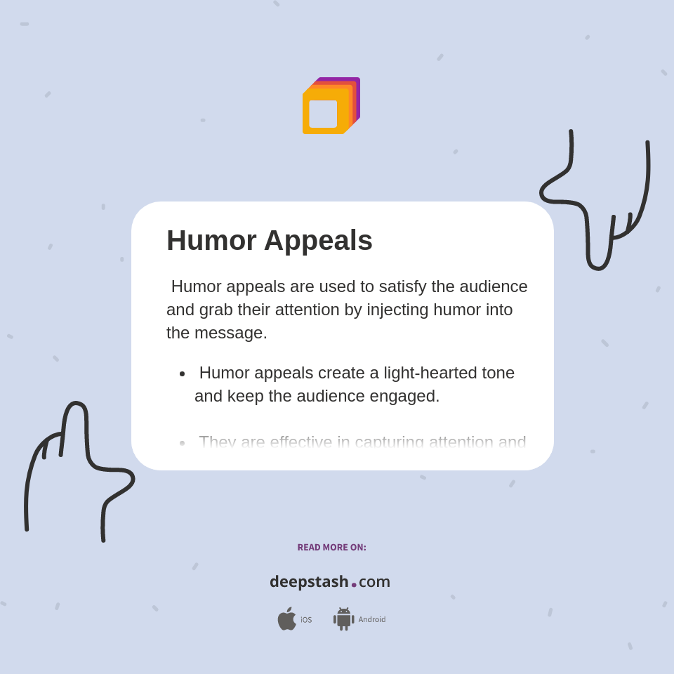 Humor Appeals - Deepstash