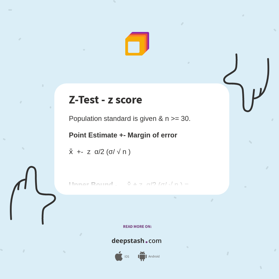 Z-Test - z score - Deepstash