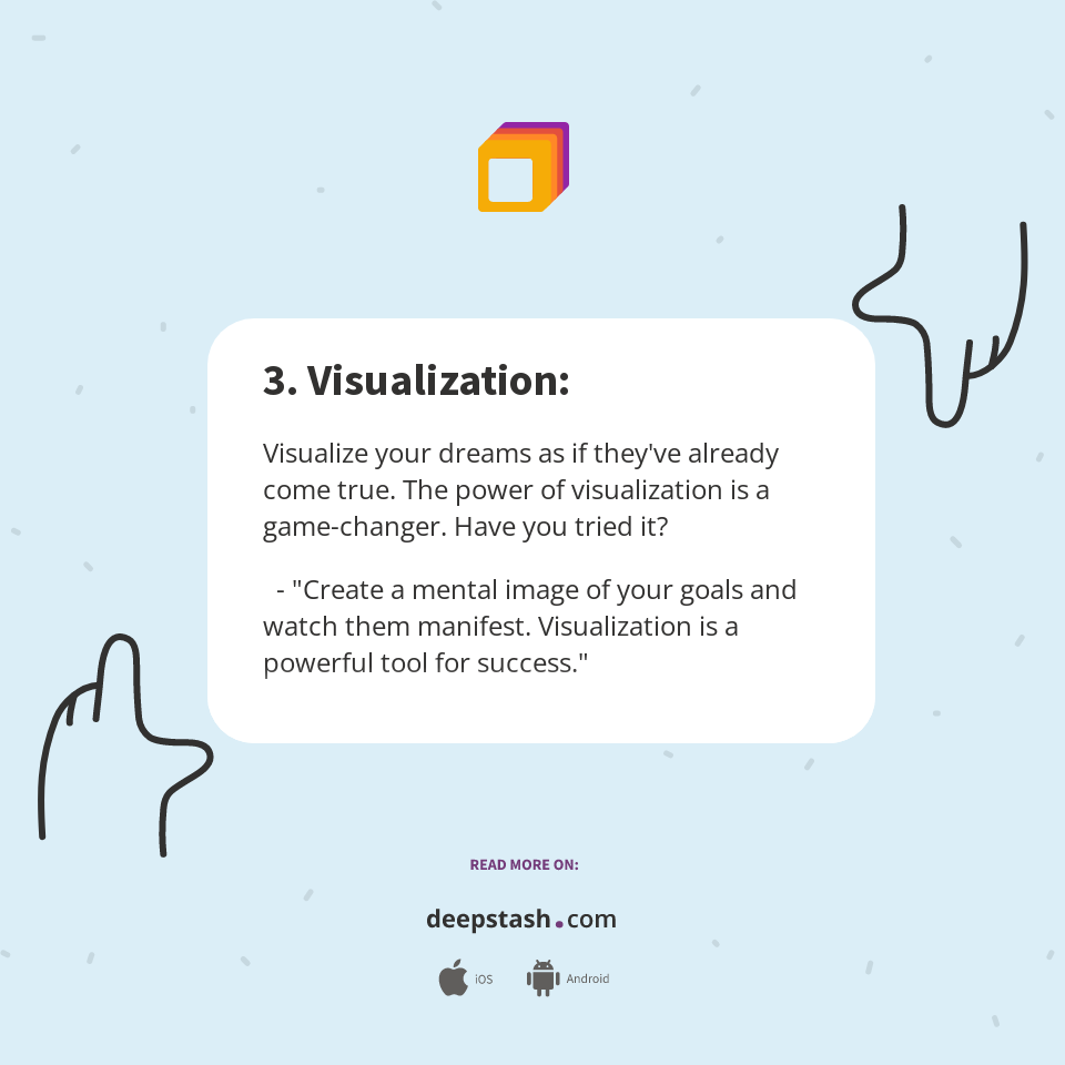 3. Visualization: - Deepstash