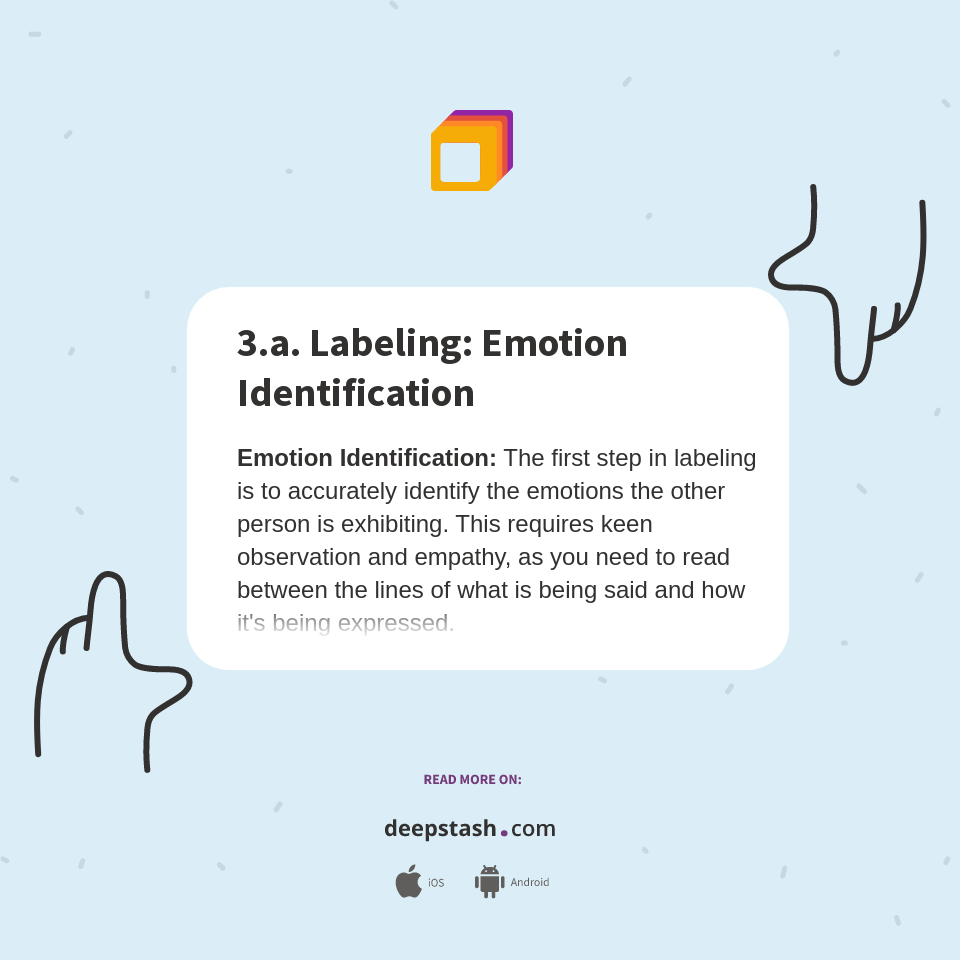 3.a. Labeling: Emotion Identification - Deepstash