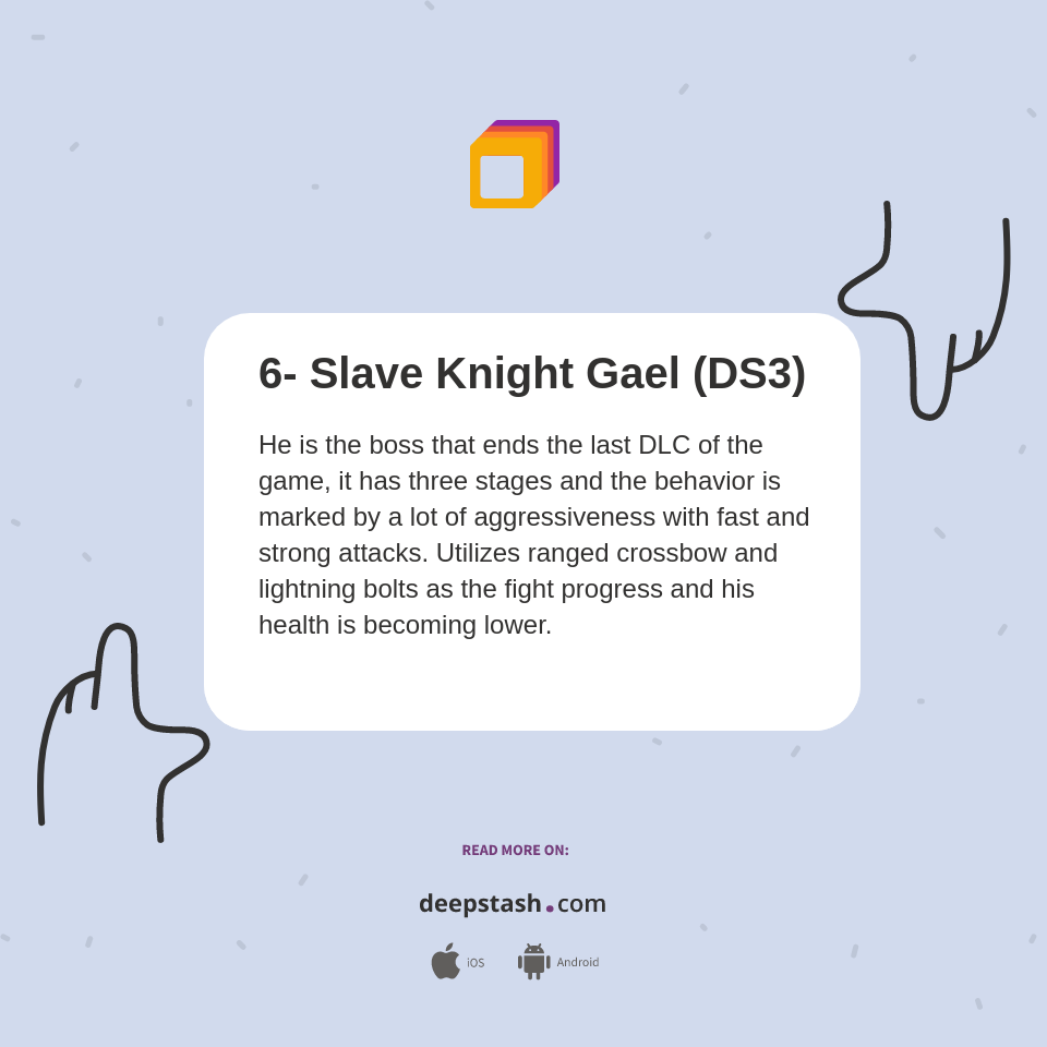 6- Slave Knight Gael (DS3) - Deepstash