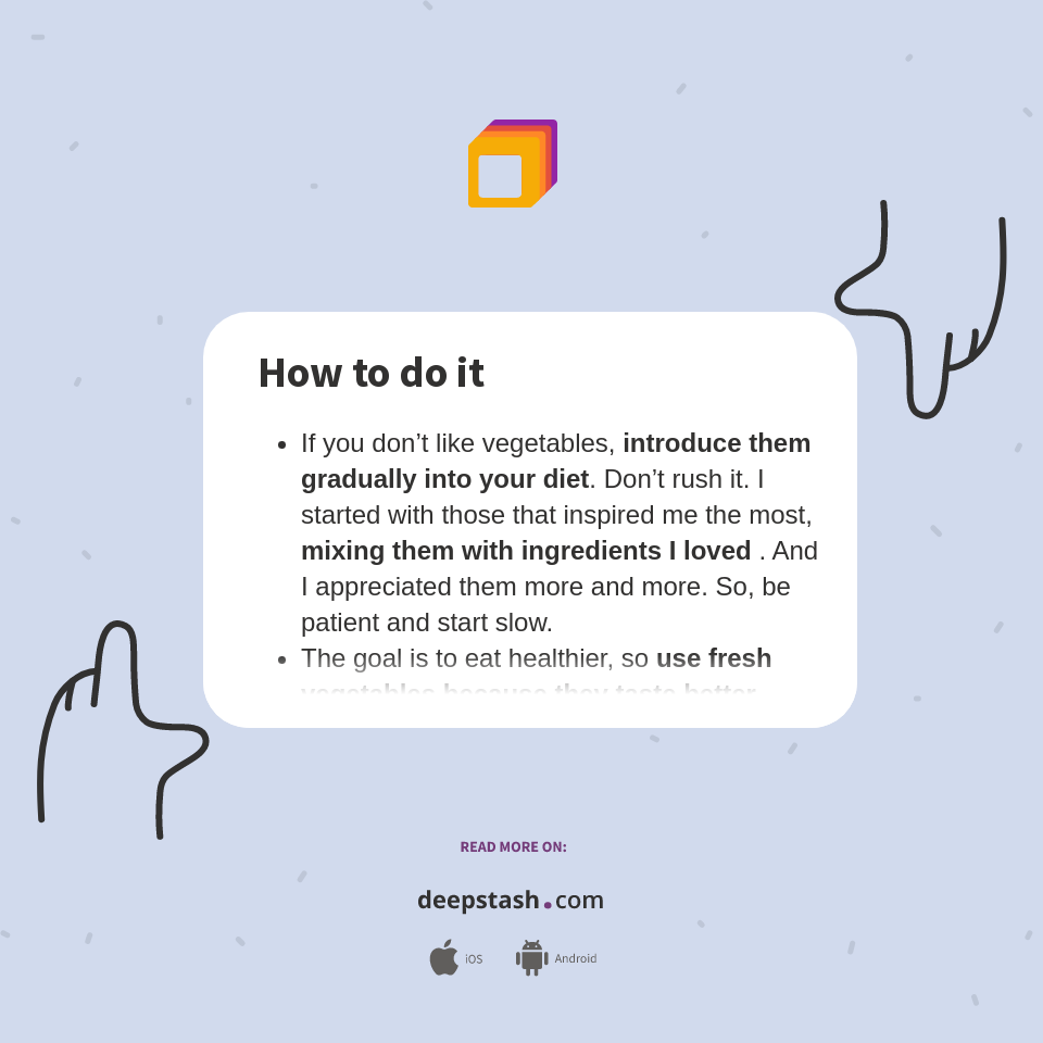 How to do it - Deepstash