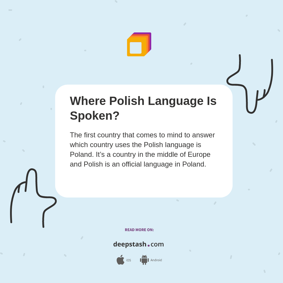Where Polish Language Is Spoken? - Deepstash