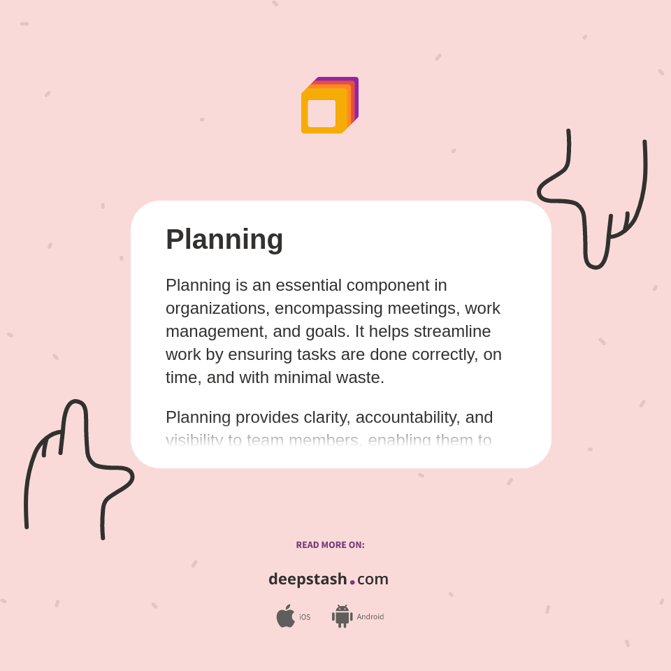 Planning - Deepstash