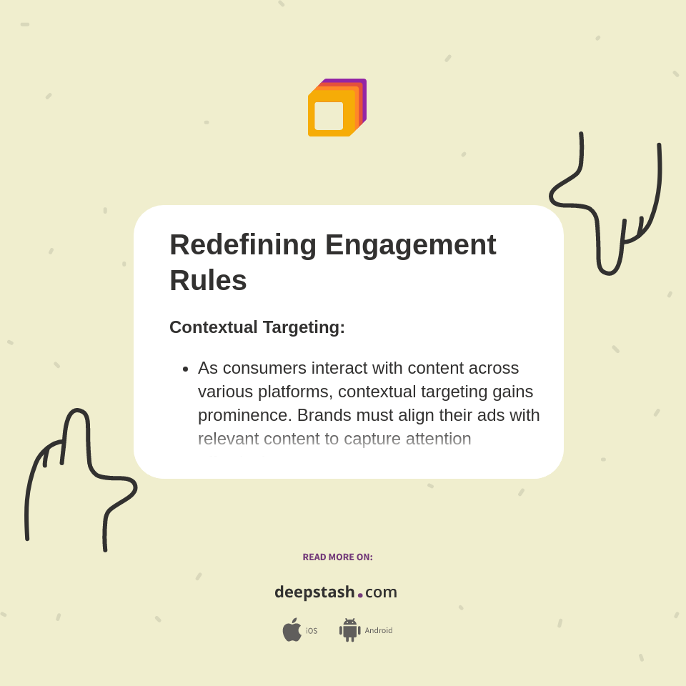 Redefining Engagement Rules - Deepstash