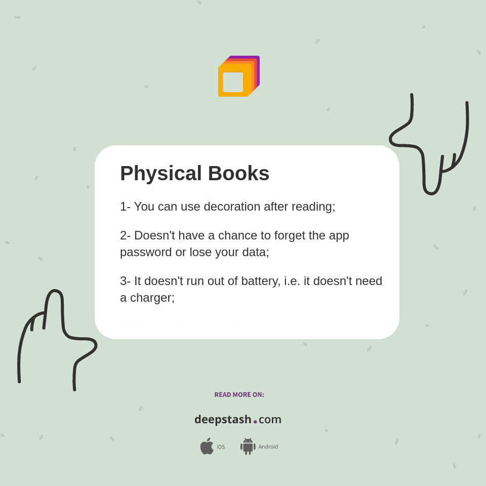 Physical Books - Deepstash