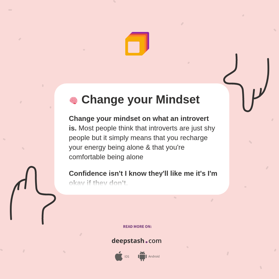 🧠 Change your Mindset - Deepstash