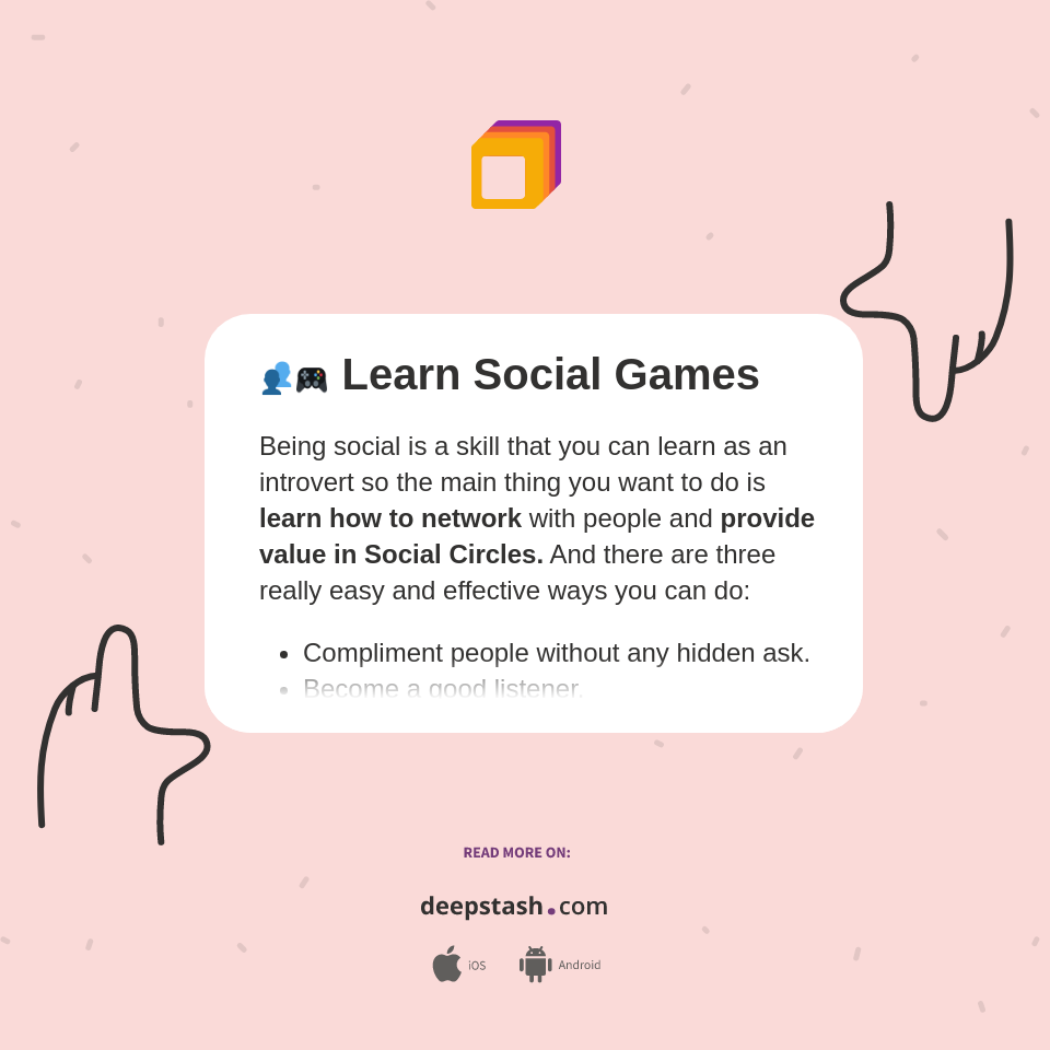 👥🎮 Learn Social Games - Deepstash