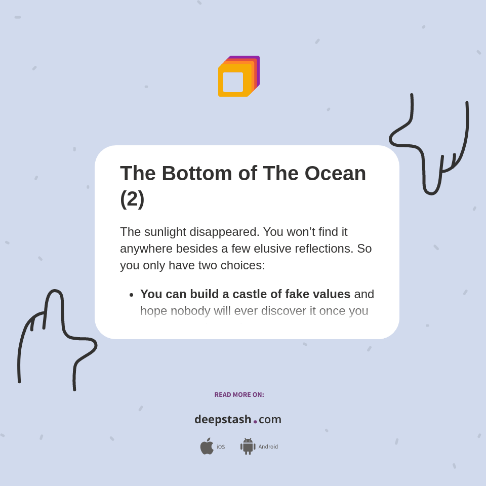 The Bottom of The Ocean (2) - Deepstash