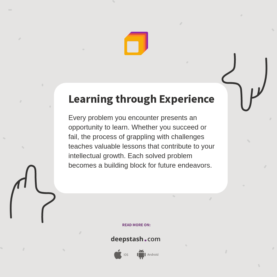 Learning through Experience - Deepstash