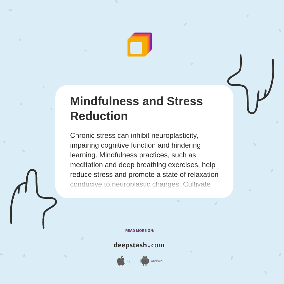 Mindfulness and Stress Reduction - Deepstash