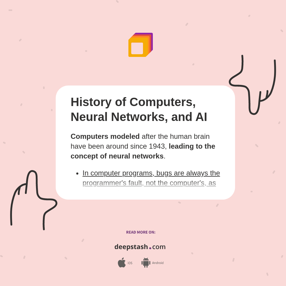 History of Computers, Neural Networks, and AI - Deepstash
