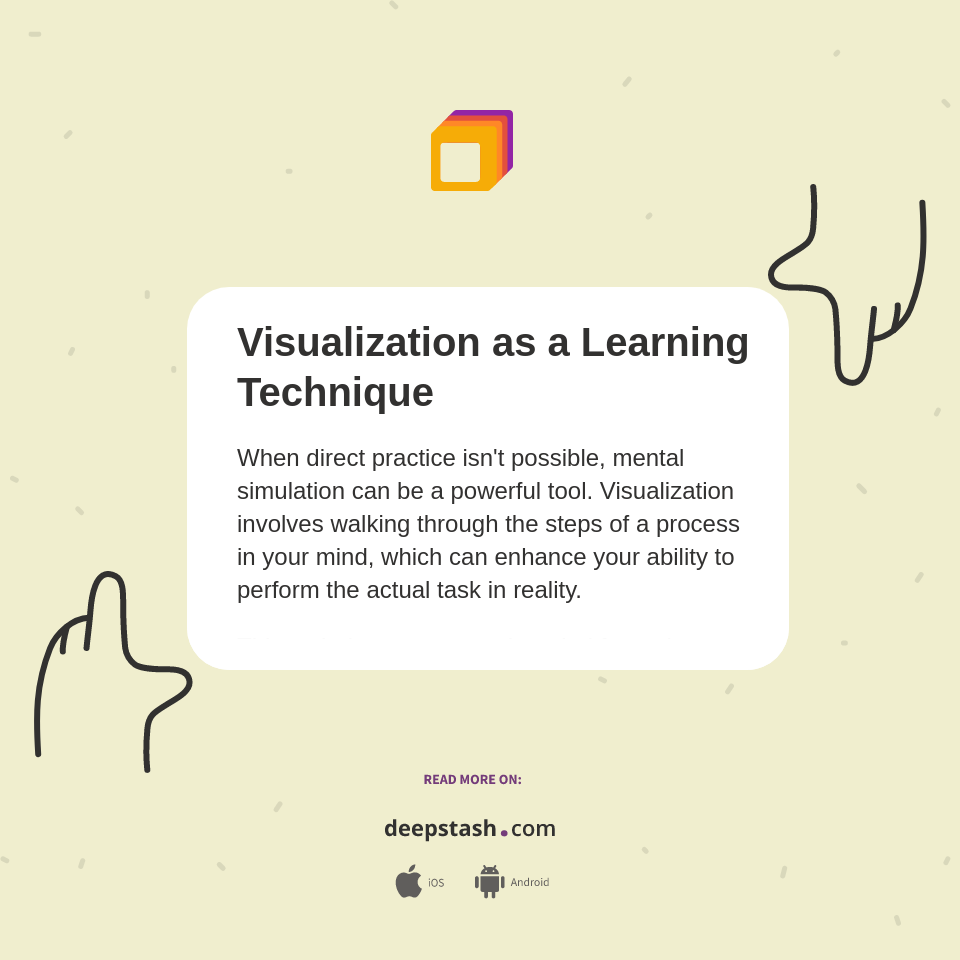 Visualization as a Learning Technique - Deepstash