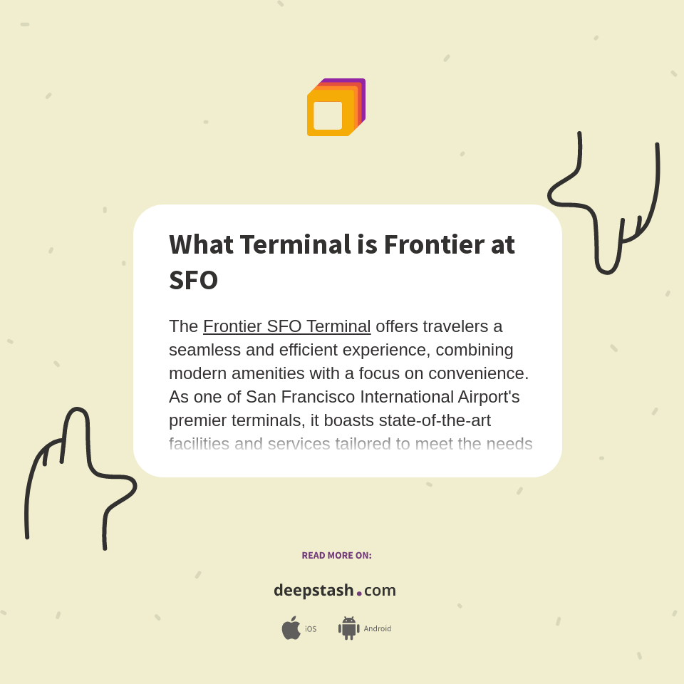 What Terminal is Frontier at SFO - Deepstash