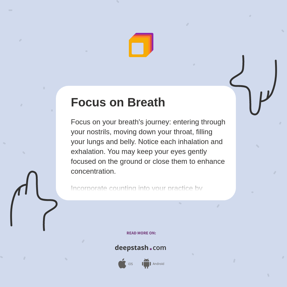 Focus on Breath - Deepstash