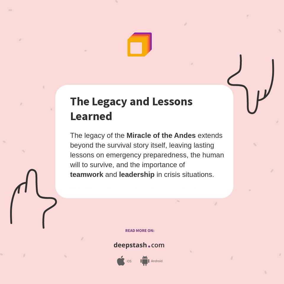 The Legacy and Lessons Learned - Deepstash