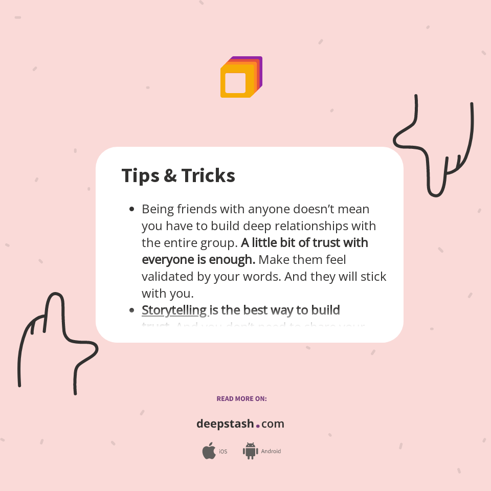 Tips & Tricks - Deepstash