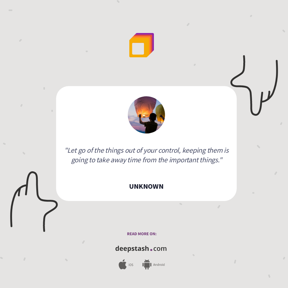 Quote by UNKNOWN - Deepstash