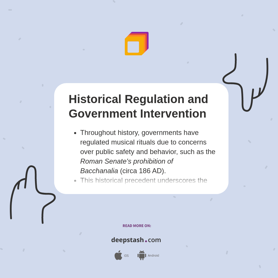 Historical Regulation and Government Intervention - Deepstash