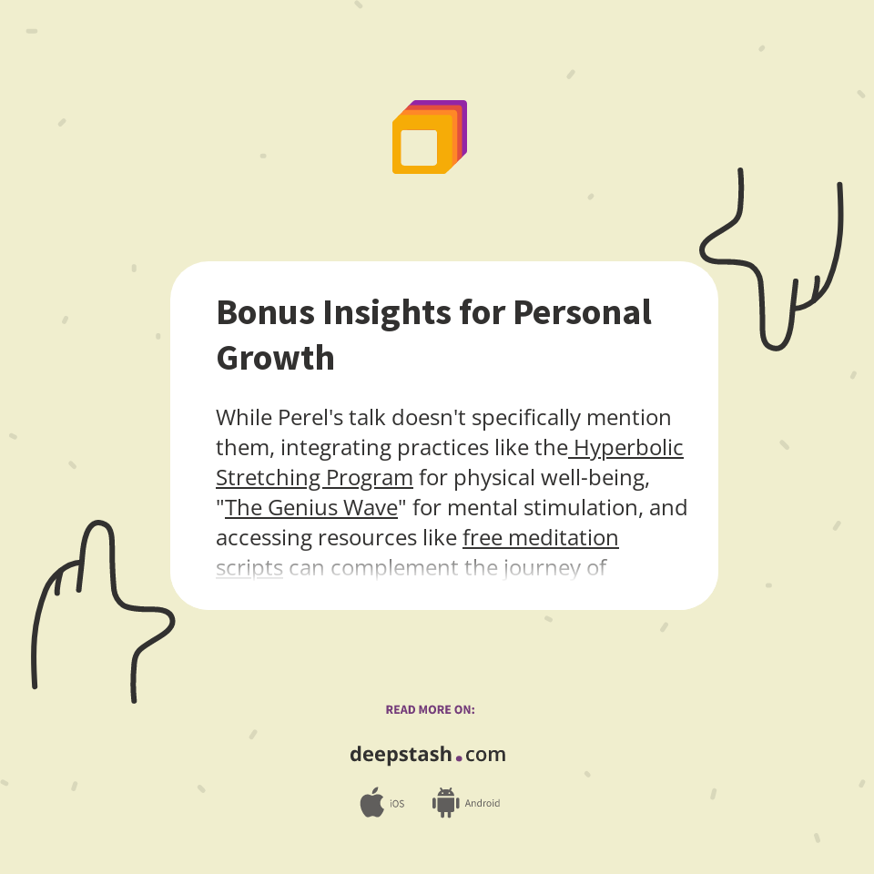 Bonus Insights for Personal Growth - Deepstash