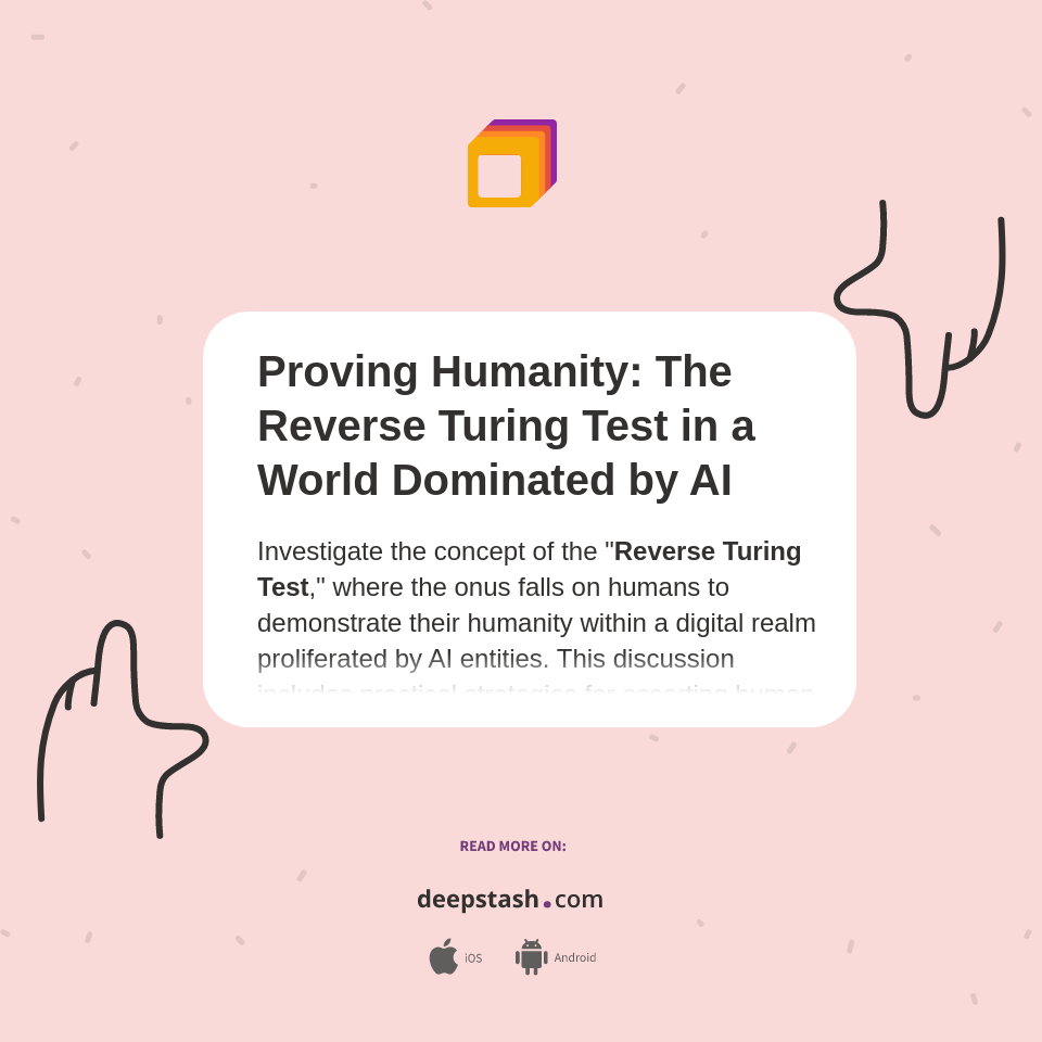 Proving Humanity: The Reverse Turing Test in a World Dominated by AI ...
