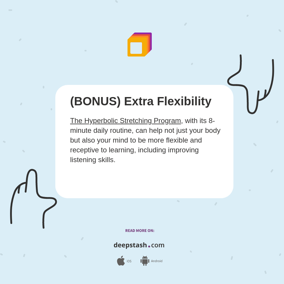 (BONUS) Extra Flexibility - Deepstash