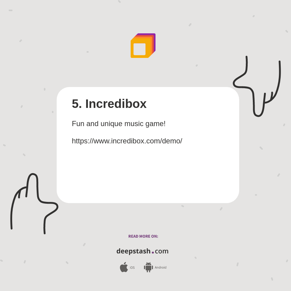 5. Incredibox - Deepstash