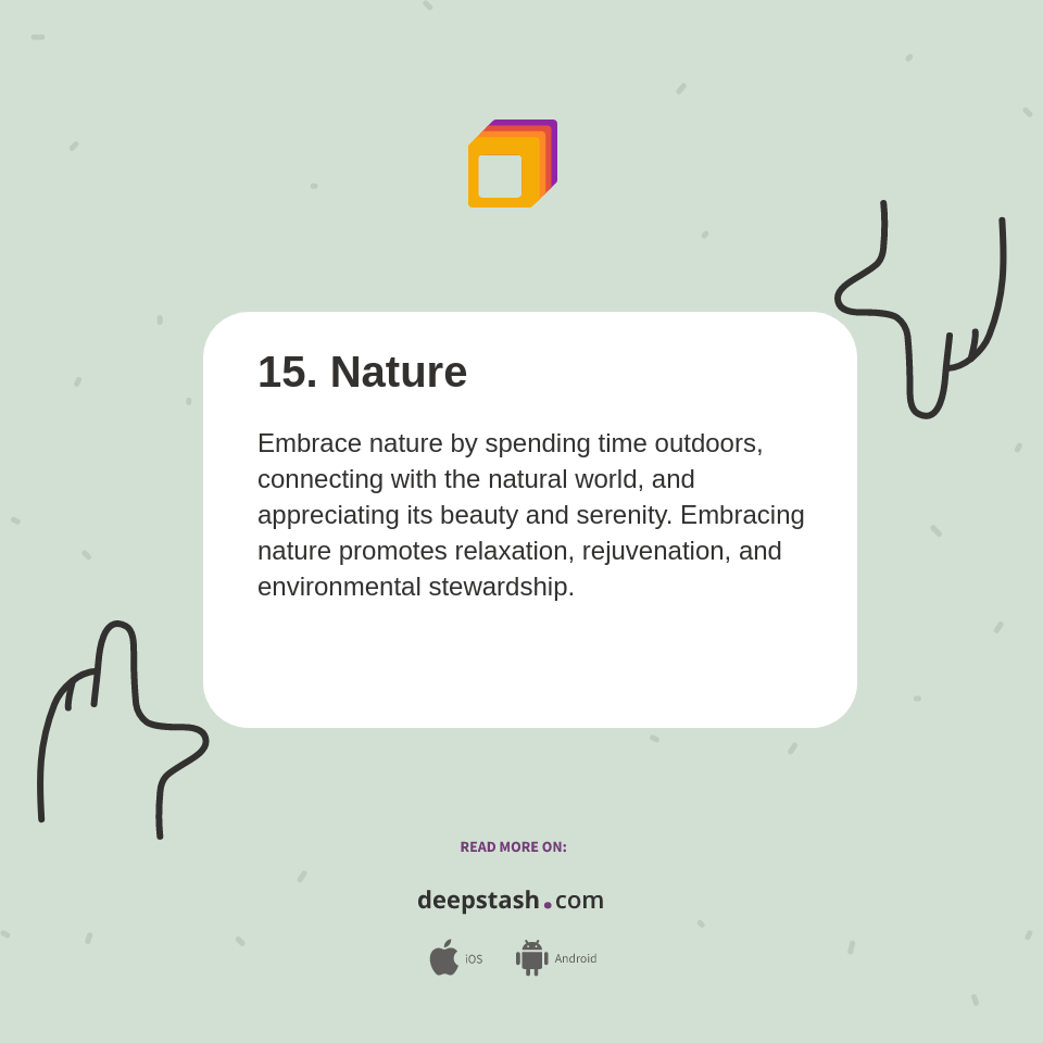 15. Nature - Deepstash