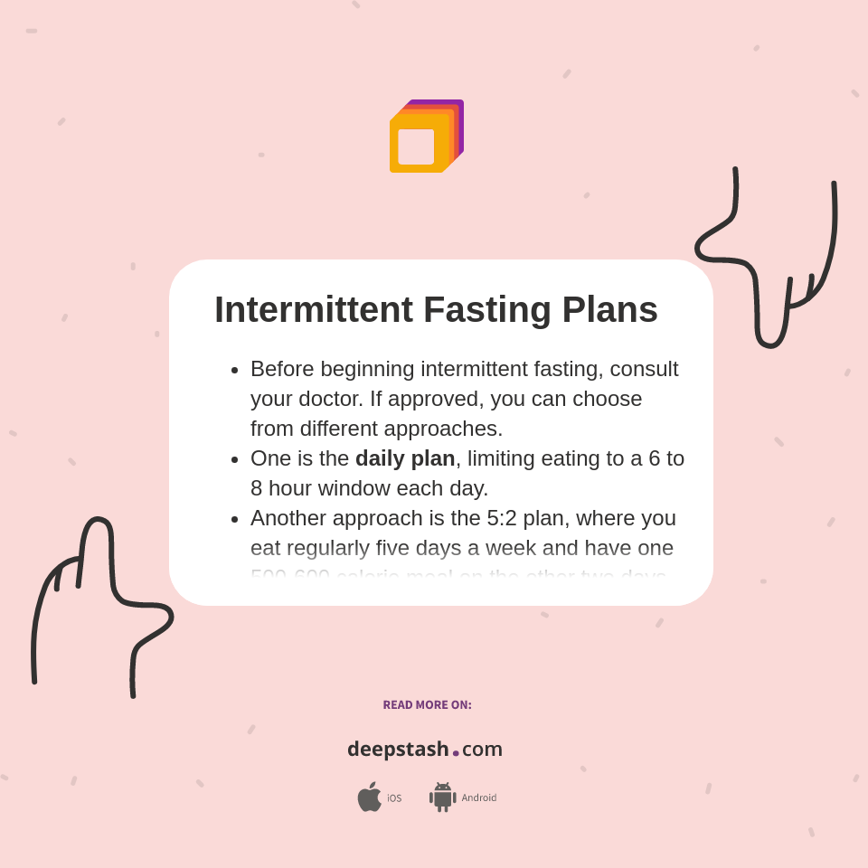 Intermittent Fasting Plans - Deepstash