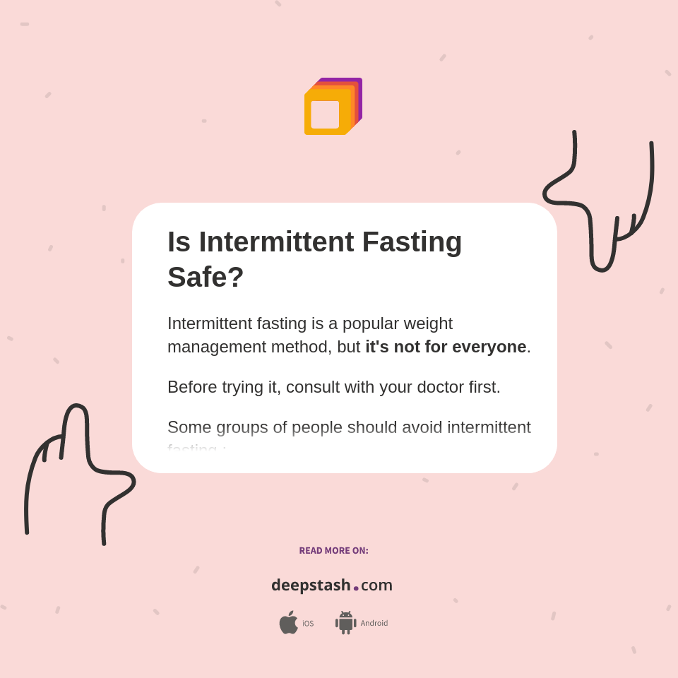 Is Intermittent Fasting Safe? - Deepstash